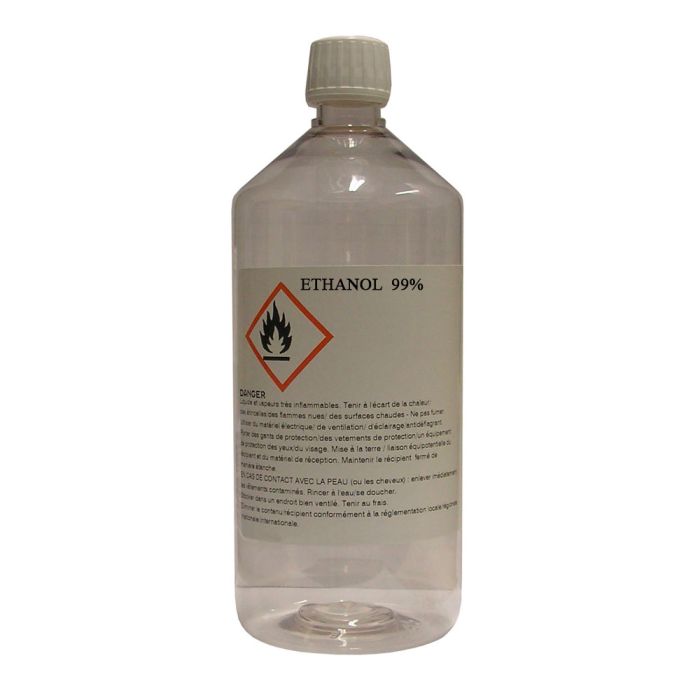 Ethanol, Alcool Ethylique Dénaturé 99%, Alcool Fin à Vernir ...